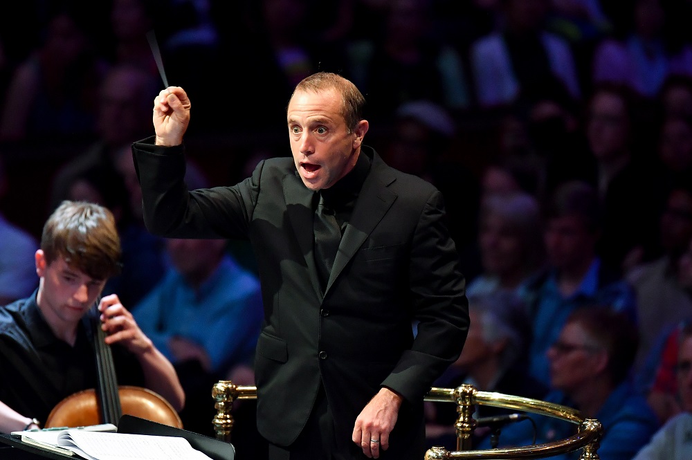 Antics before an audience: conductors at the 2019 BBC Proms