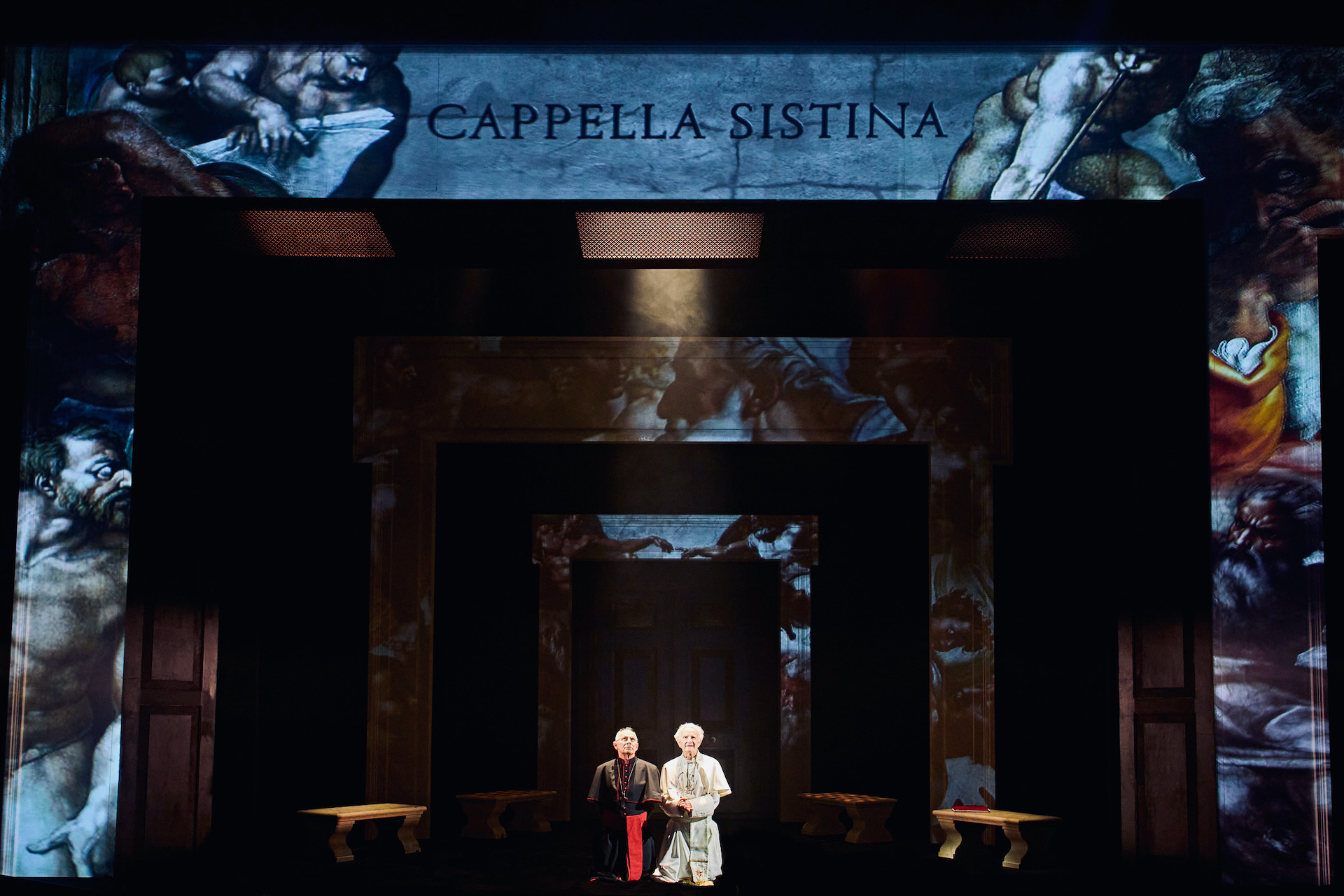 The Two Popes, Rose Theatre review - sparkling with wit and pathos