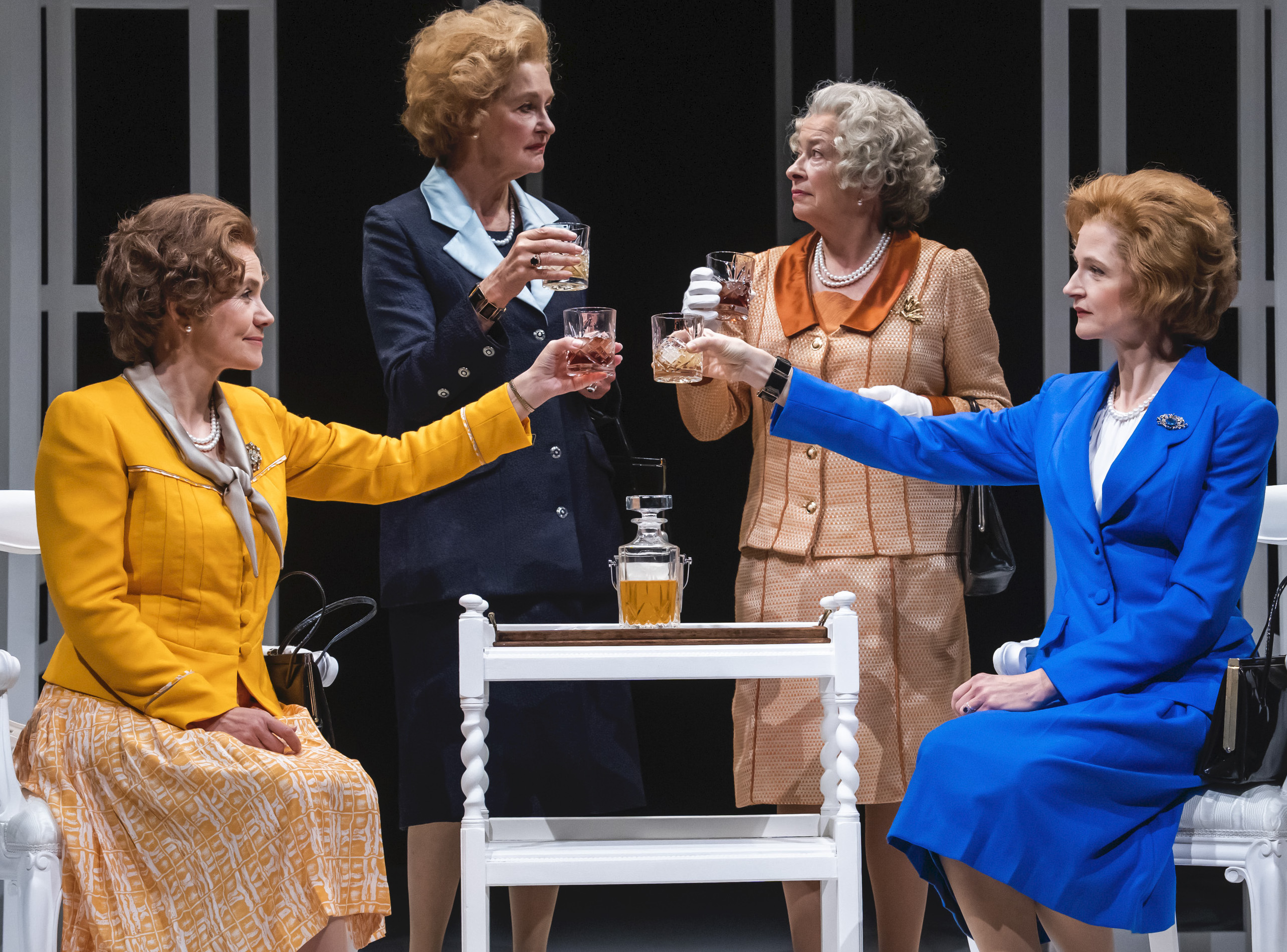 Handbagged, Kiln Theatre review - triumphant revival of Moira Buffini's ...