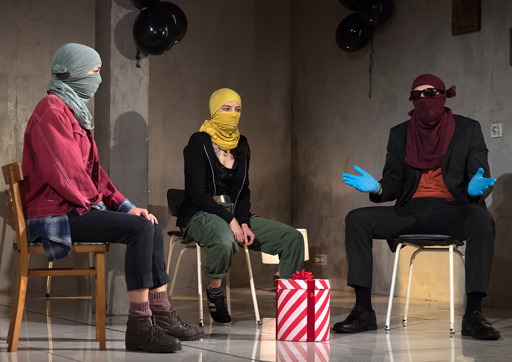 B, Royal Court, review – intriguing, ironical, but flawed