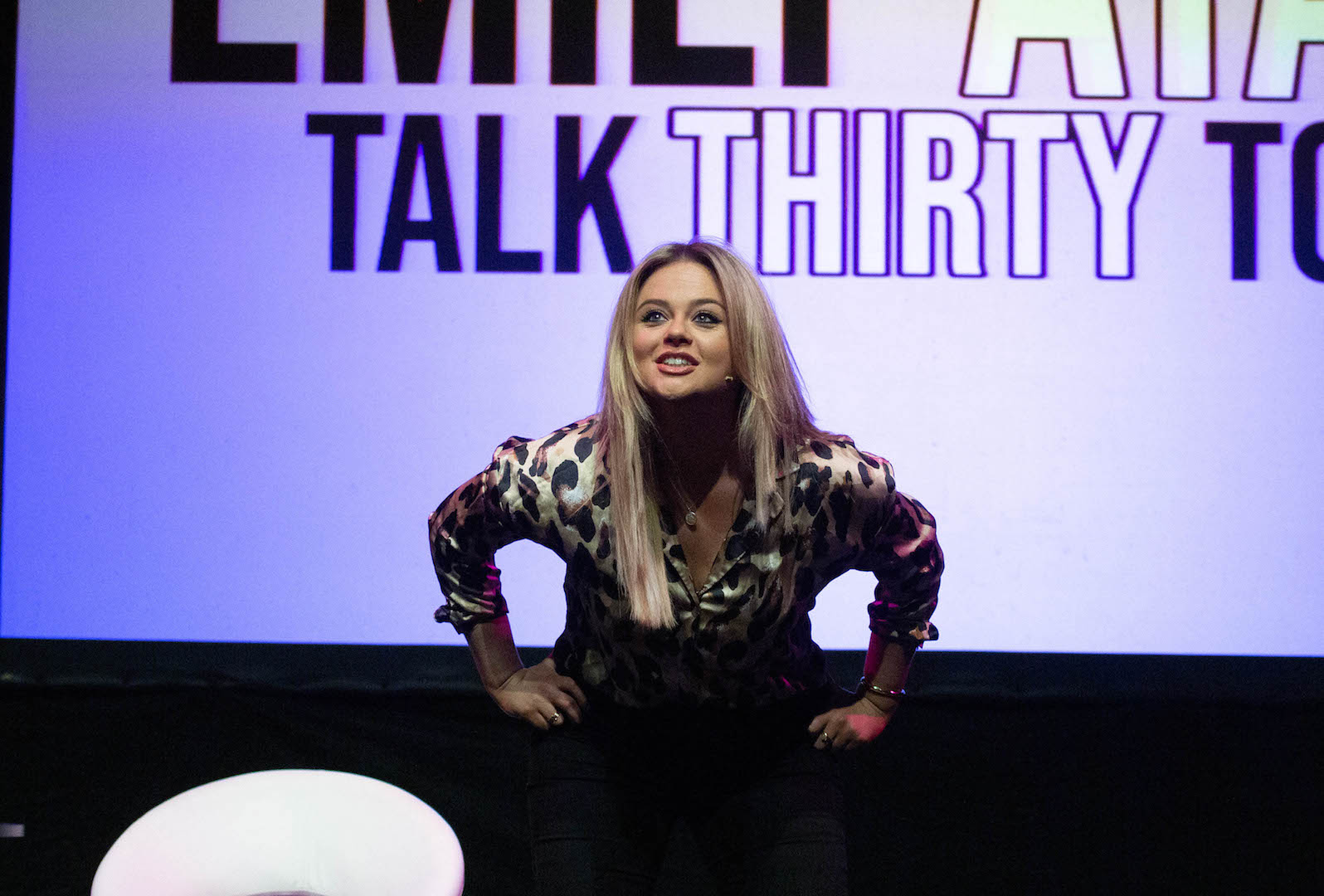 Emily Atack, Clapham Grand - I'm a Celebrity... star's first solo show ...