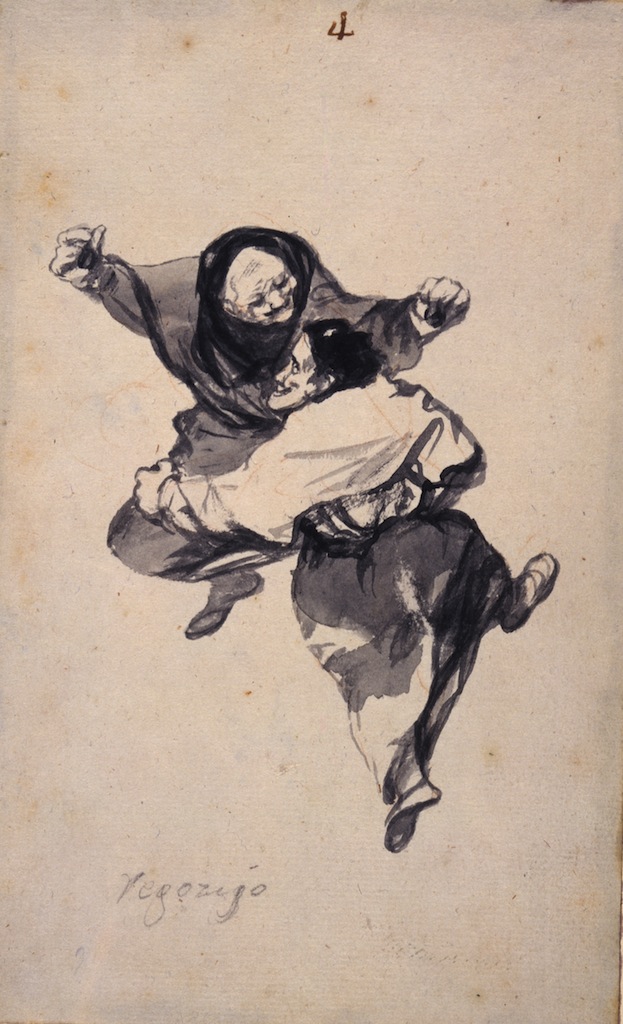 Goya: The Witches and Old Women Album, Courtauld Gallery | The Arts Desk