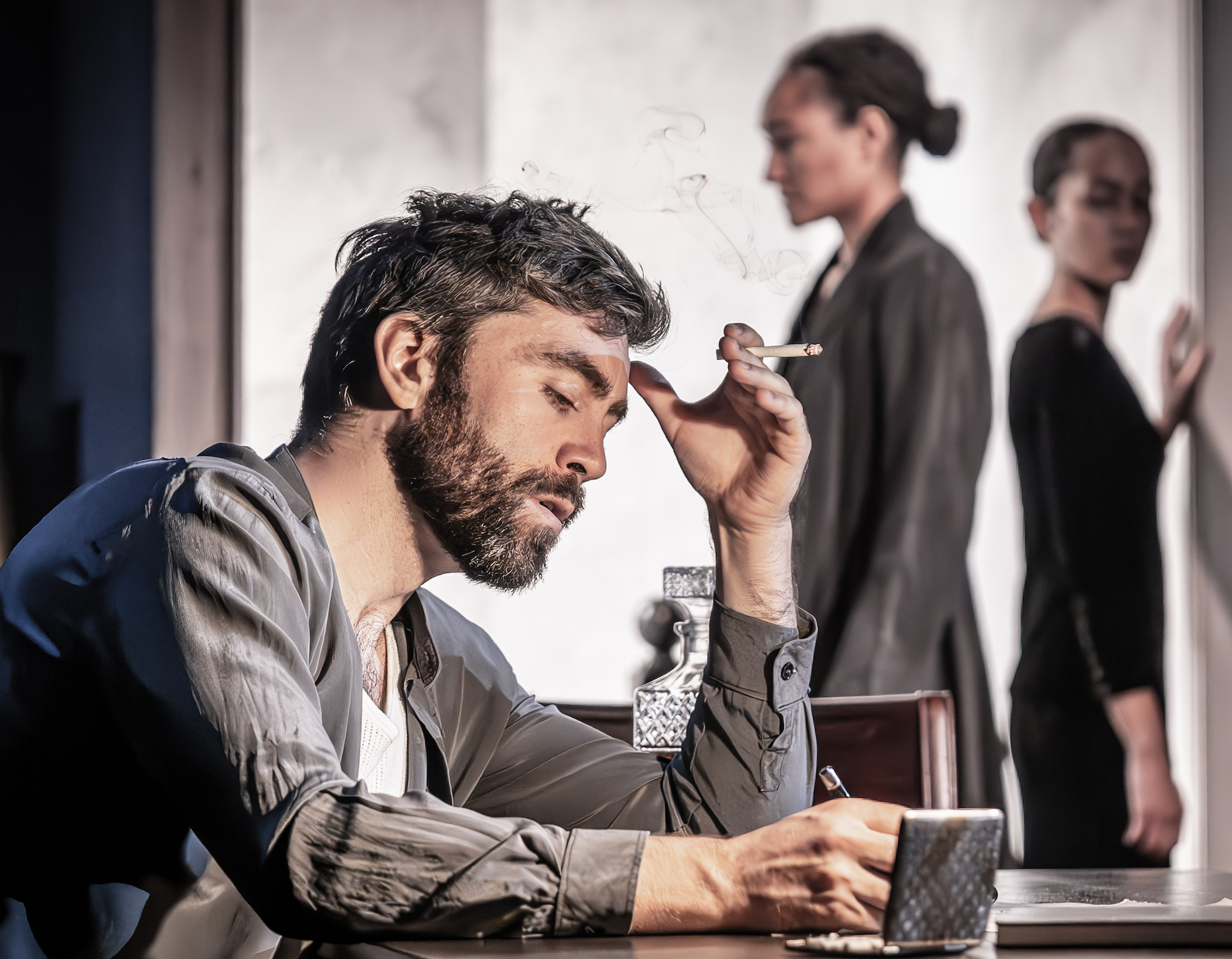 Visit from an Unknown Woman, Hampstead Theatre - slim, overly ...