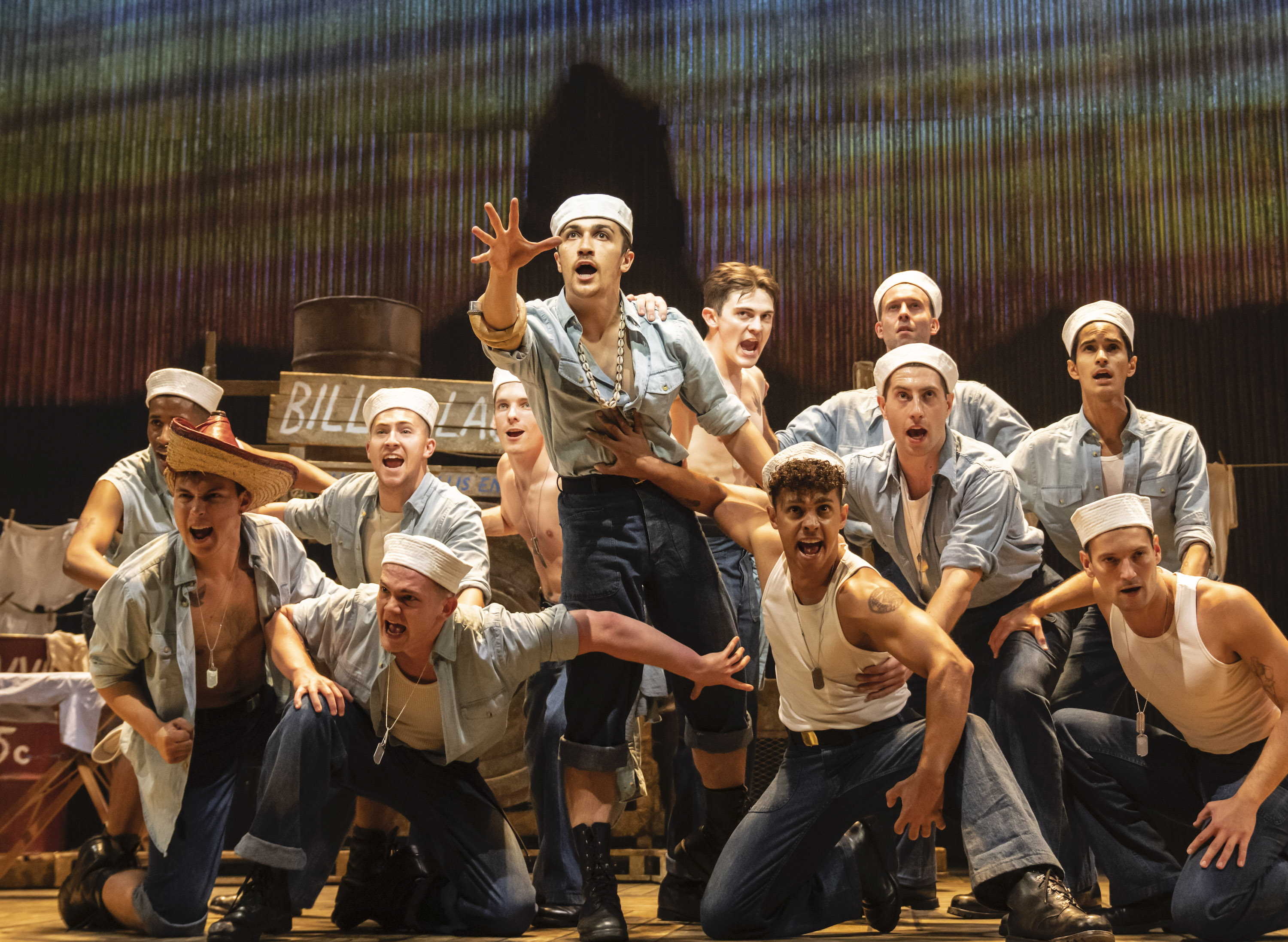 South Pacific, Sadler's Wells review - strong singing in Daniel Evans's ...