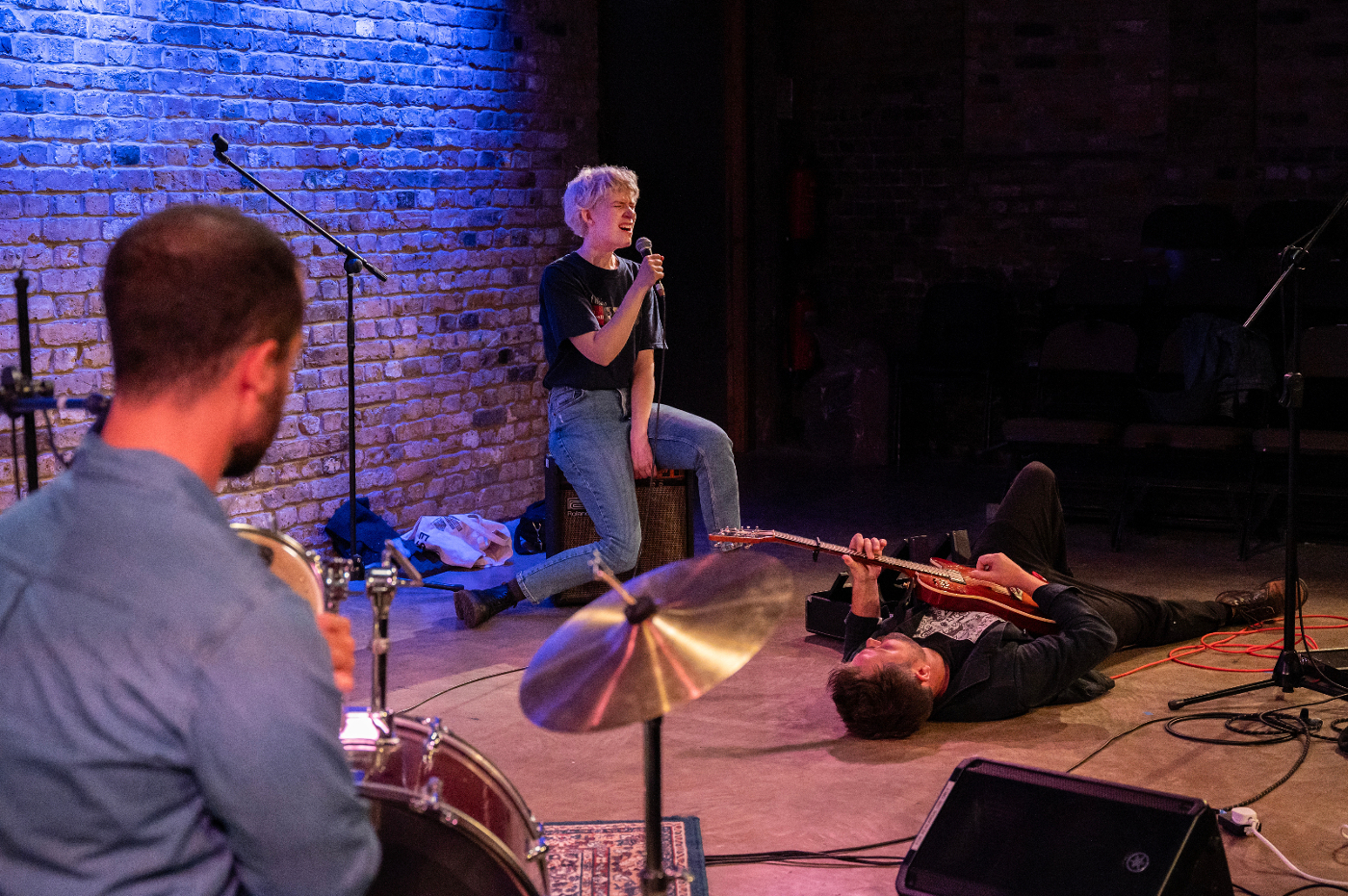 The Band Back Together, Arcola Theatre review - three is a dangerous number