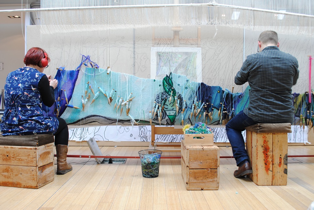 h.Club 100 Awards: Art, Design and Craft - weaving magic at Dovecot ...