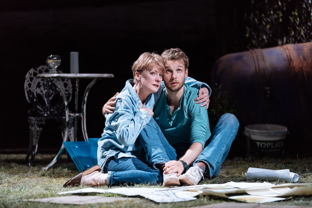 Nightfall, Bridge Theatre, review - moving but over-exposed