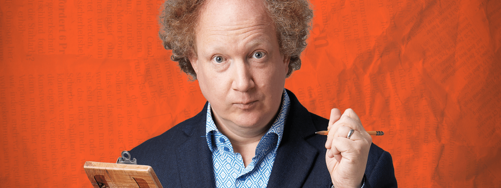 Andy Zaltzman, Soho Theatre - satire on the hoof